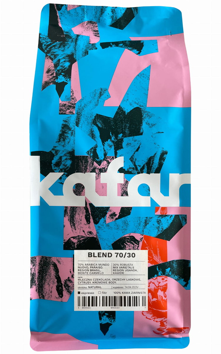 Kawa ziarnista Kafar Specialty BLEND 70/30 – espresso, 1kg - KAFAR ...