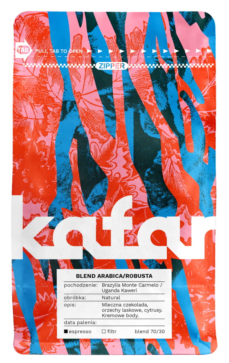 Kawa ziarnista Kafar Specialty BLEND 70/30 – espresso, 250gr - KAFAR ...