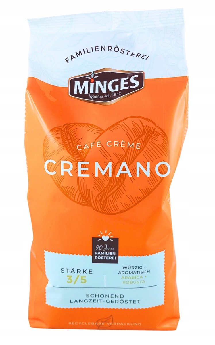Kawa Ziarnista Minges Cremano 1Kg - Inna marka | Sklep EMPIK.COM