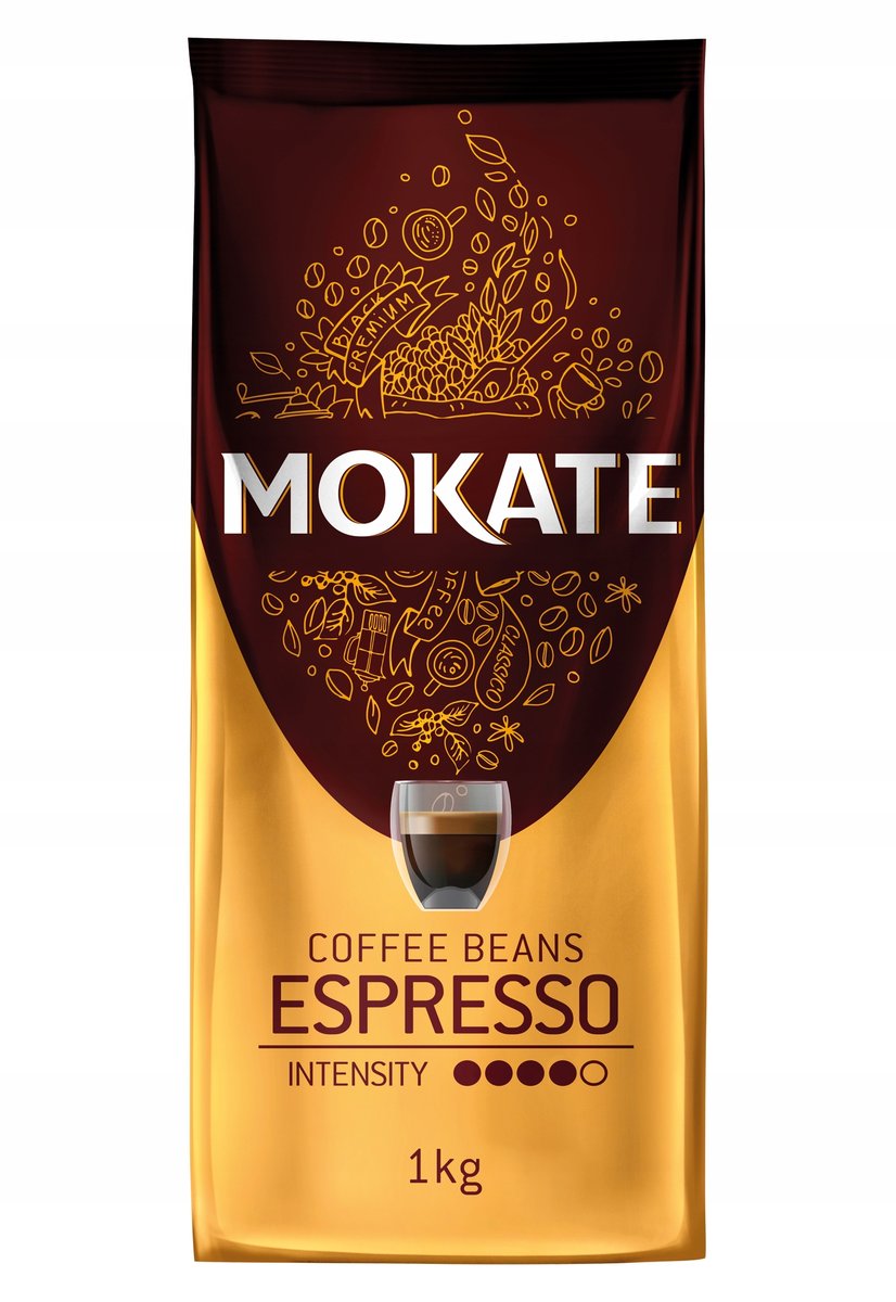Kawa ziarnista MOKATE ESPRESSO 1KG 1000 g - Mokate | Sklep EMPIK.COM
