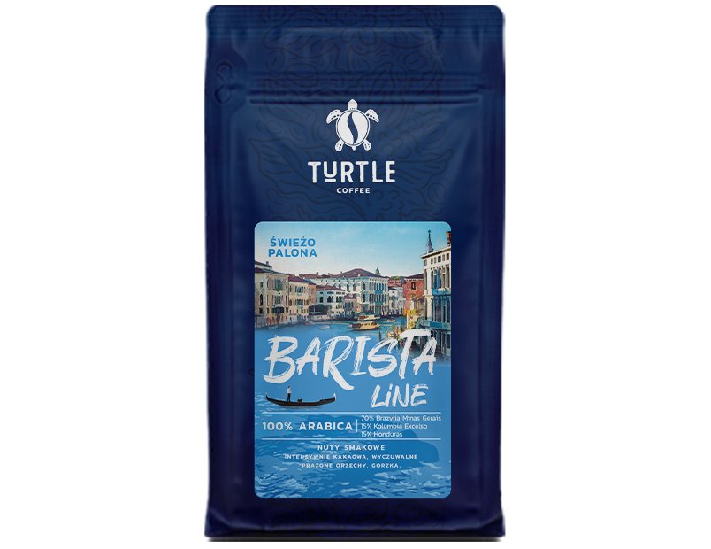 Kawa ziarnista Świeżo Palona BARISTA LINE 1KG - Turtle | Sklep EMPIK.COM
