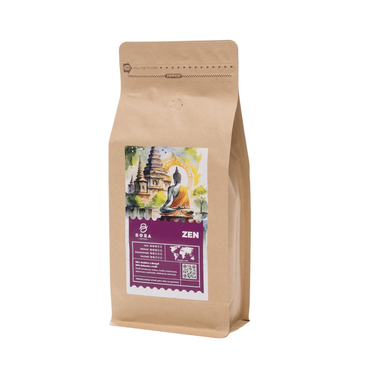 Kawa Ziarnista ZEN 250g - Bora Coffee | Sklep EMPIK.COM