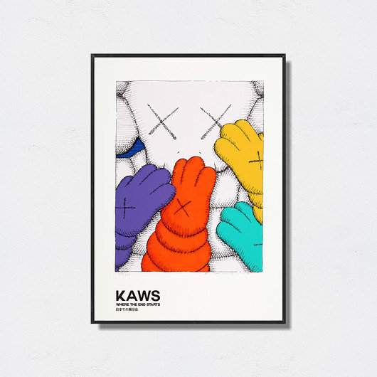 Kaws Pop Art plakat - Atram | Sklep EMPIK.COM