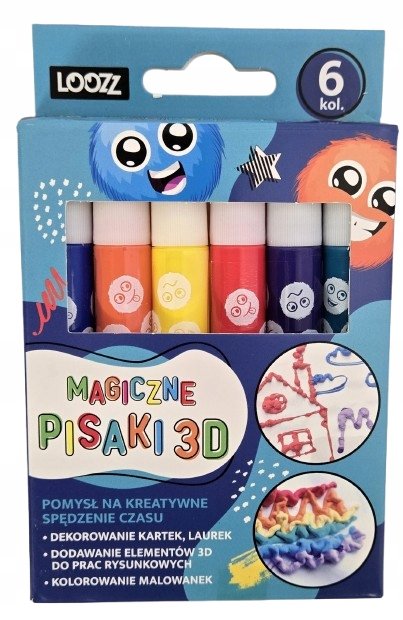 Kayet Magiczne pisaki 3D 6kol. - St.Majewski | Sklep EMPIK.COM
