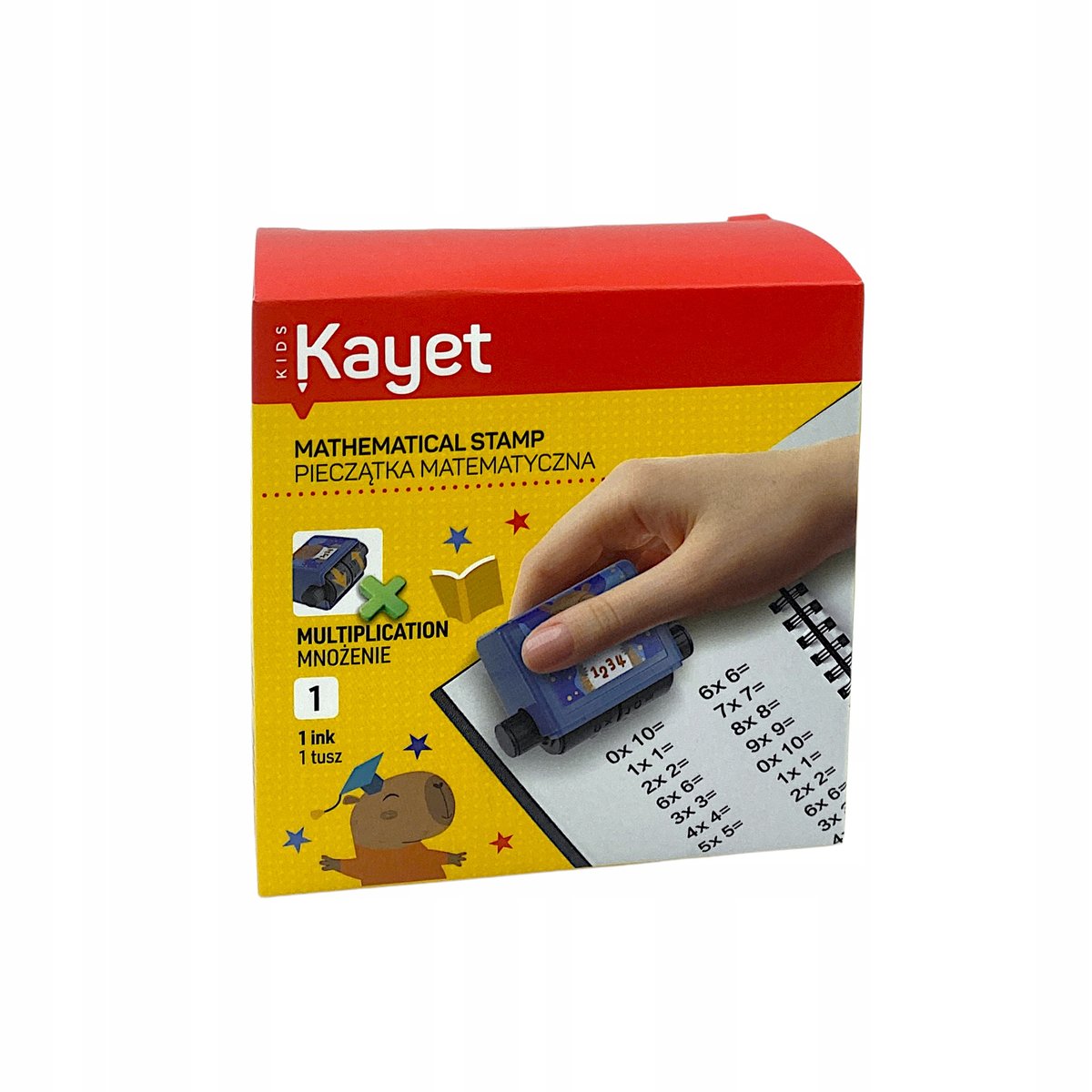 Kayet Pieczątka matematyczna MNOŻENIE - KAYET | Sklep EMPIK.COM