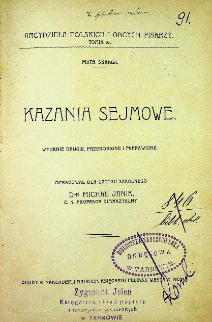 Kazania sejmowe 1903 r. - W opisie | Książka w Empik
