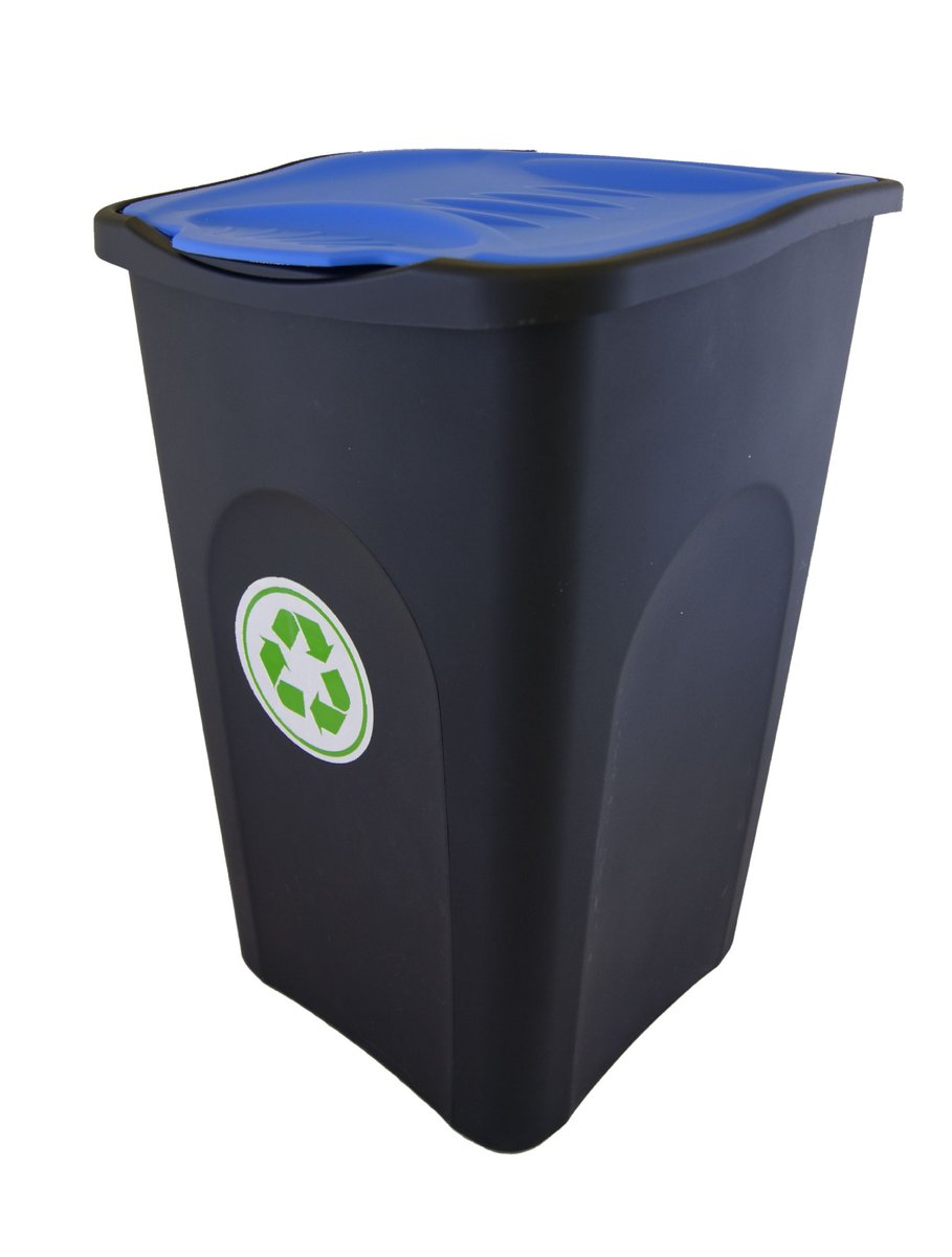 Keeeper Sorta pojemnik na odpady 50 l czarny/niebieski 109056670008G ...