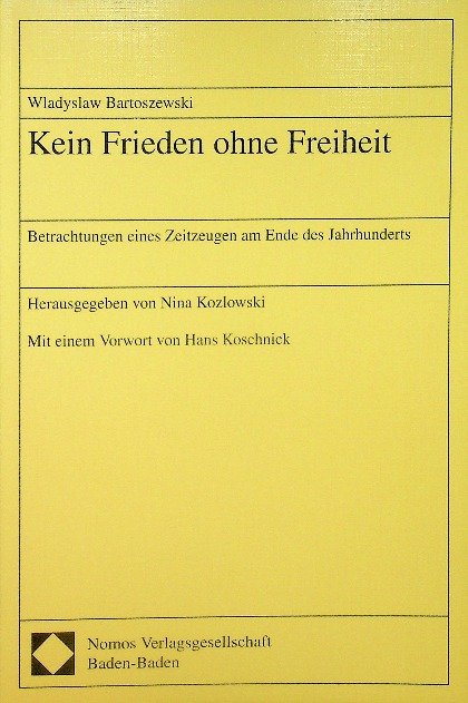 Kein Frieden ohne Freiheit - W opisie | Książka w Empik