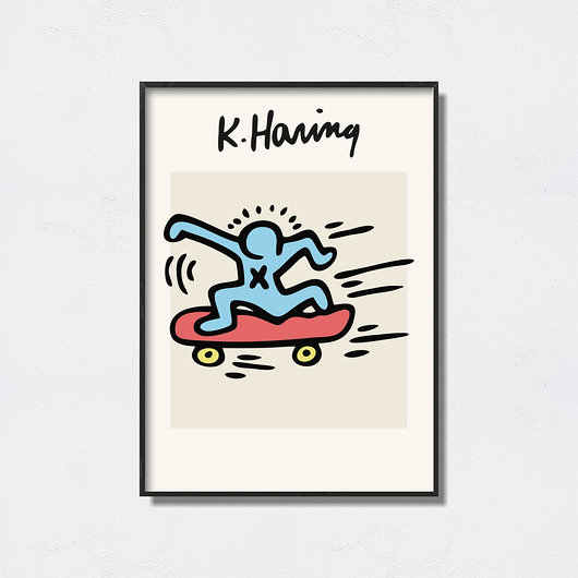 Keith Haring "Art Poster" - Atram | Sklep EMPIK.COM