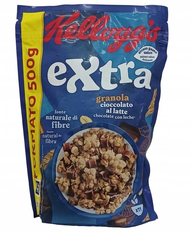KELLOGGS EXTRA Musli CRUNCHY MLECZNA CZEKOLADA - 500g - Kellogg’s | Sklep EMPIK.COM