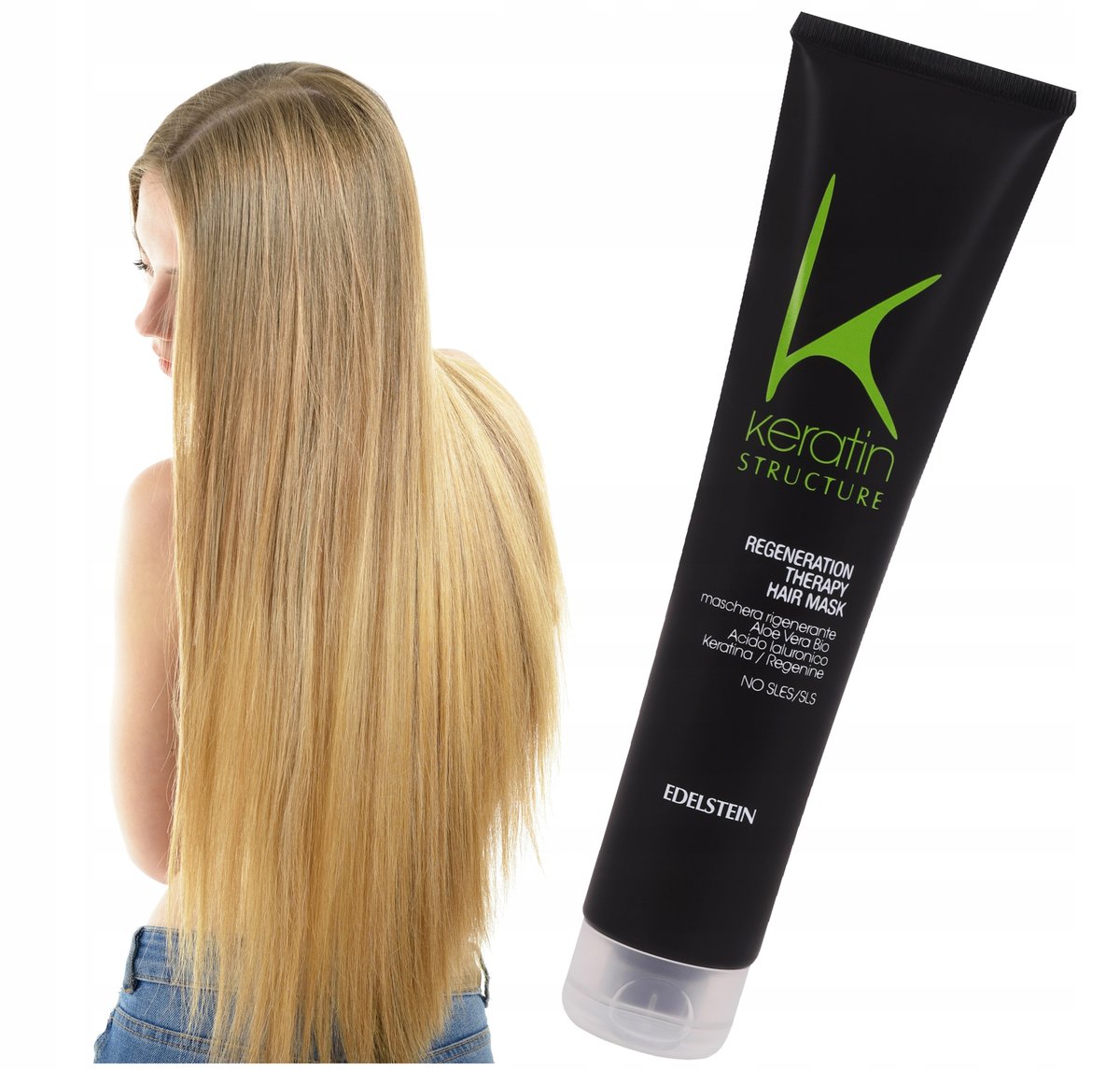 KERATIN STRUCTURE Maska Do Włosów Po Zabiegu NANOPLASTI BEZ SLS SLES ...