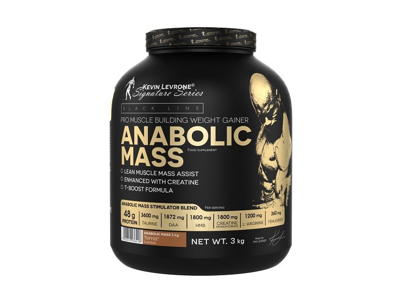 Kevin Levrone, Anabolic Mass, 3000 g, waniliowo-migdałowy - KEVIN ...