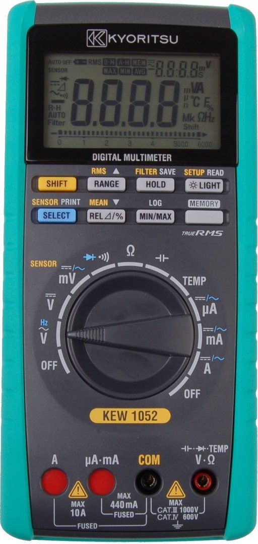 KEW1052 Multimetr TRMS-1kHz,MEM,USB - Kyoritsu | Motoryzacja EMPIK