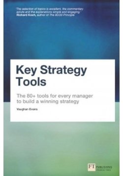 Key Strategy Tools - Evans Vaughan | Książka w Empik