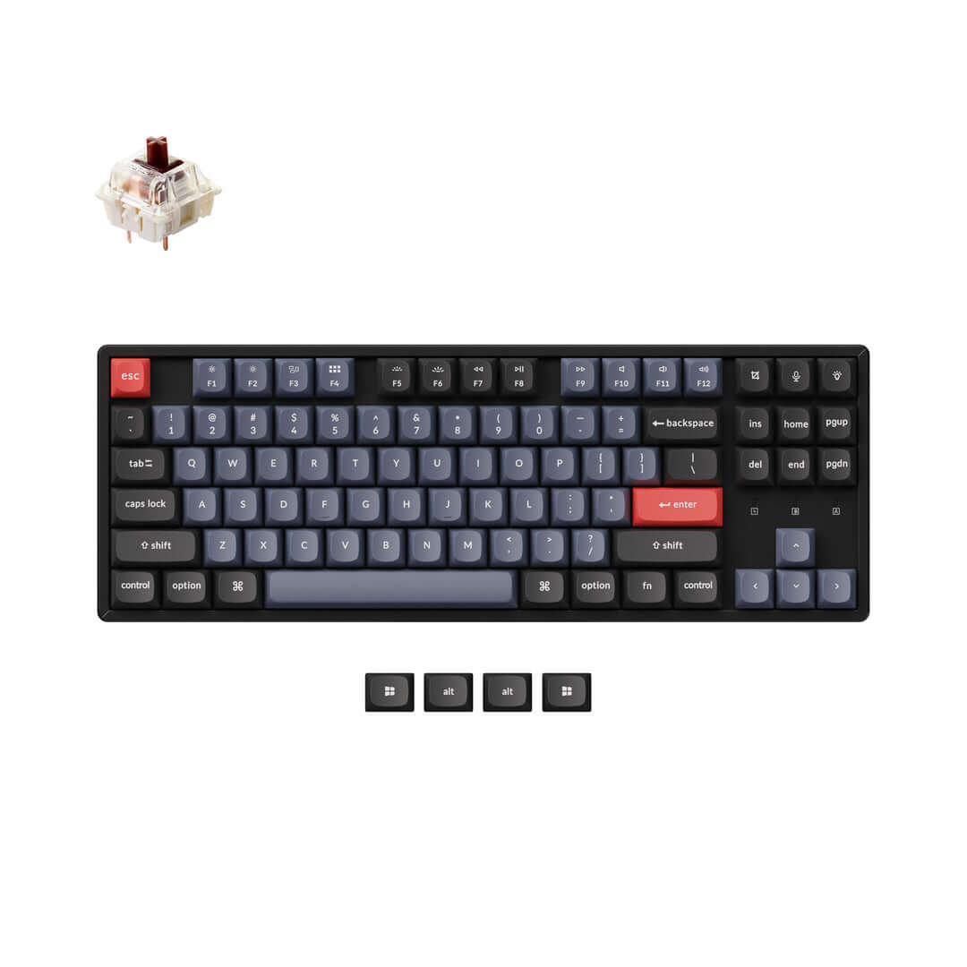 Keychron K8 Pro Bezprzewodowa Klawiatura Mechaniczna Qmk/Via Rgb ...