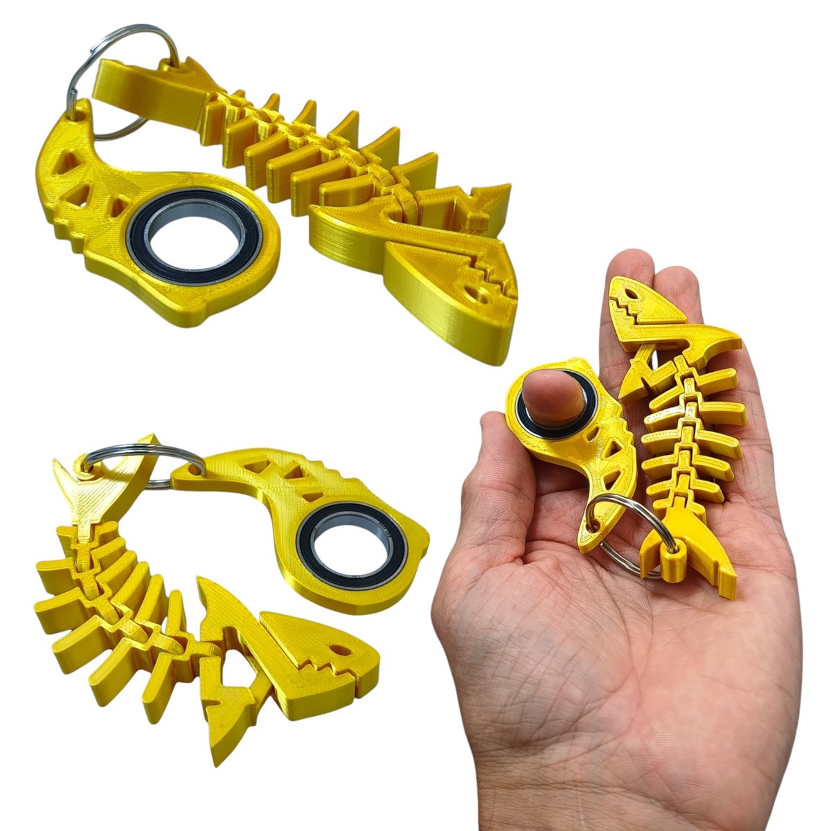 KeySpinner, KeyRambit, Rekinek, Brelok, Złoty - Inna marka | Sklep ...