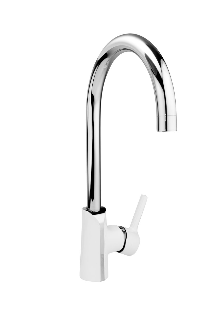 KFA Armatura Angelit bateria kuchenna stojąca biały/chrom 6713-915-40 - KFA | Sklep EMPIK.COM