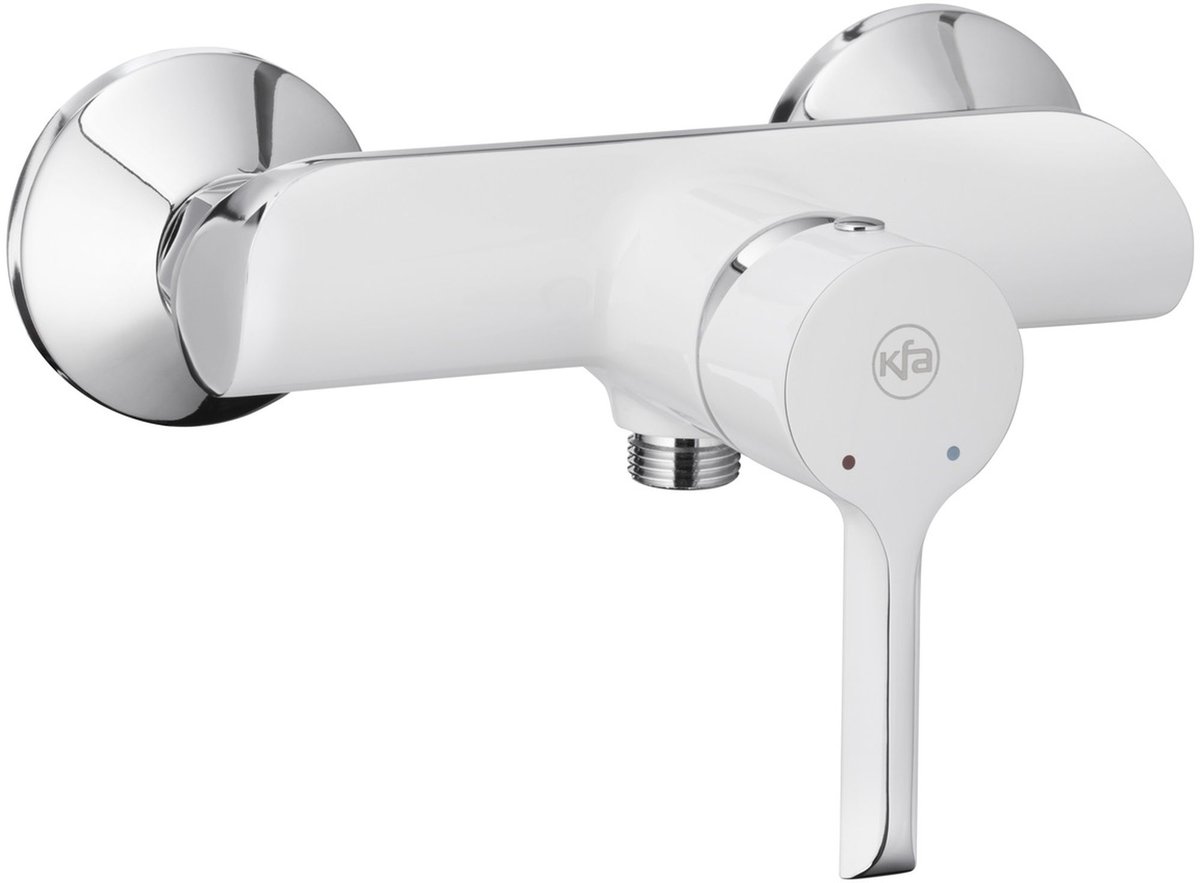 KFA Armatura Angelit bateria prysznicowa ścienna biały/chrom 4726-010-40 - KFA ARMATURA | Sklep ...