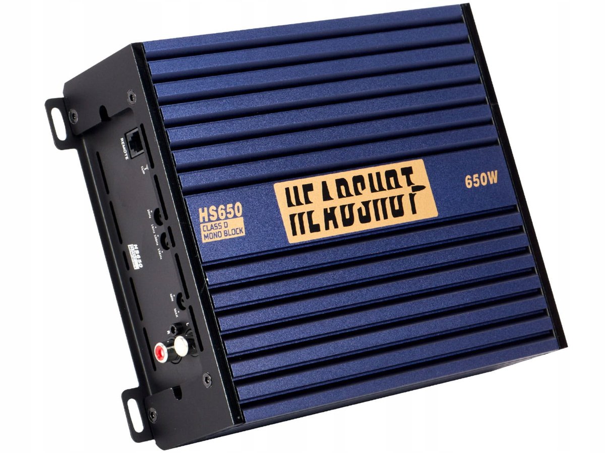 KICX Head Shot HS650 WZMACNIACZ 1 Kanałowy MONOBLOK 280/450/650W RMS PILOT - KICX | Motoryzacja ...