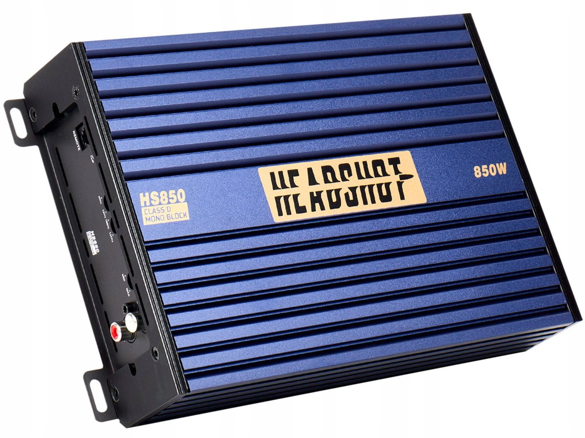 KICX Head Shot HS850 WZMACNIACZ 1 Kanałowy MONOBLOK 350/520/850W RMS PILOT - KICX | Motoryzacja ...