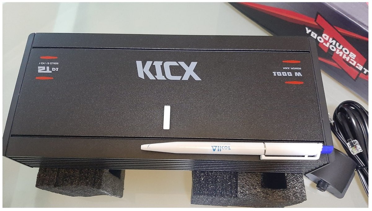 Kicx Std1 Wzmacniacz Samochodowy Audio 1 Ch 1000W Rms - KICX | Motoryzacja EMPIK
