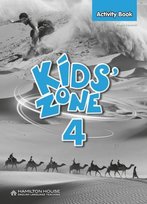 Kids Zone 4 Activity Book - Opracowanie zbiorowe | Książka w Empik