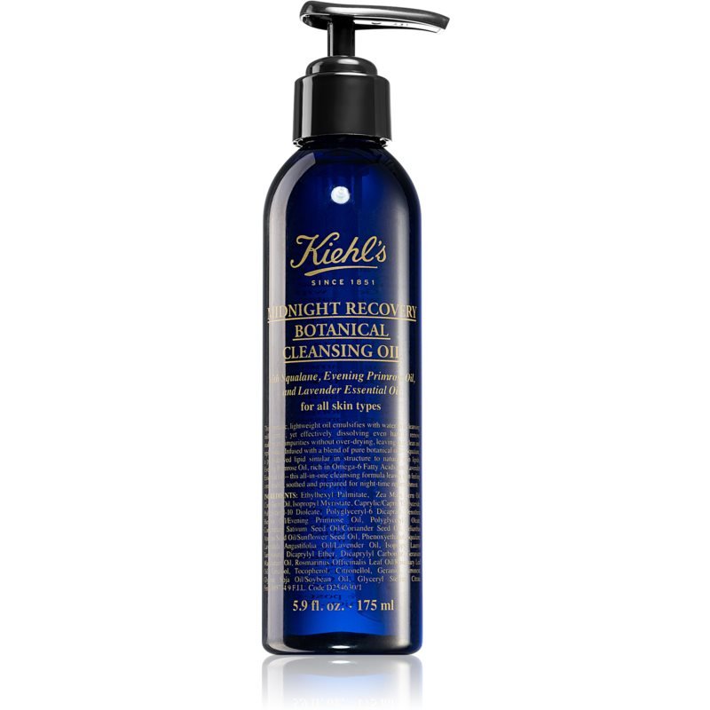 Kiehl's Midnight Recovery Botanical Cleansing Oil olejek do demakijażu ... Kiehl's Midnight Recovery Botanical Cleansing Oil olejek do demakijażu ...