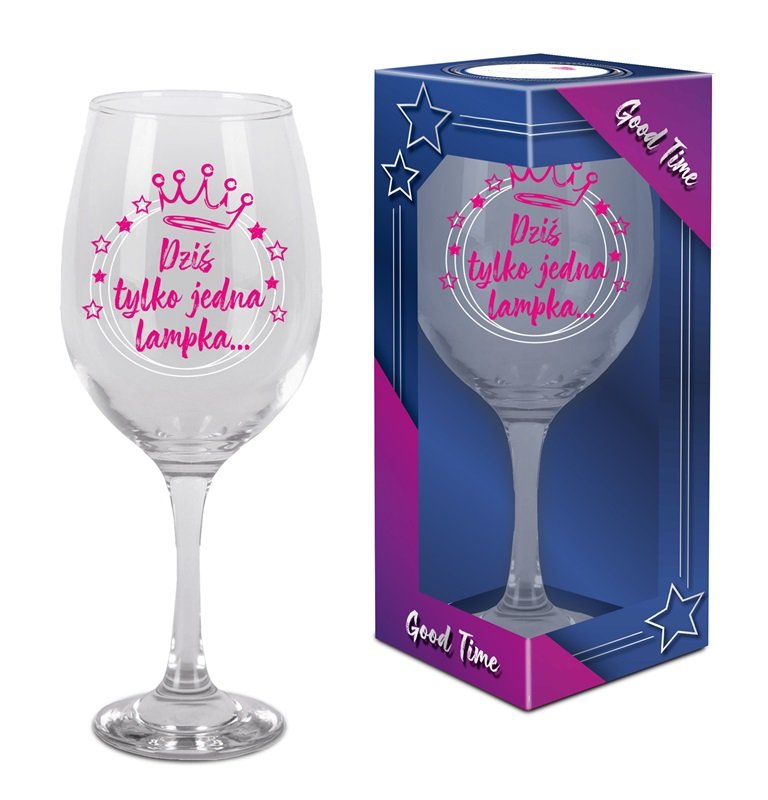 Kieliszek Good Time 580 ml - Dziś tylko jedna lampka - Inna marka ...