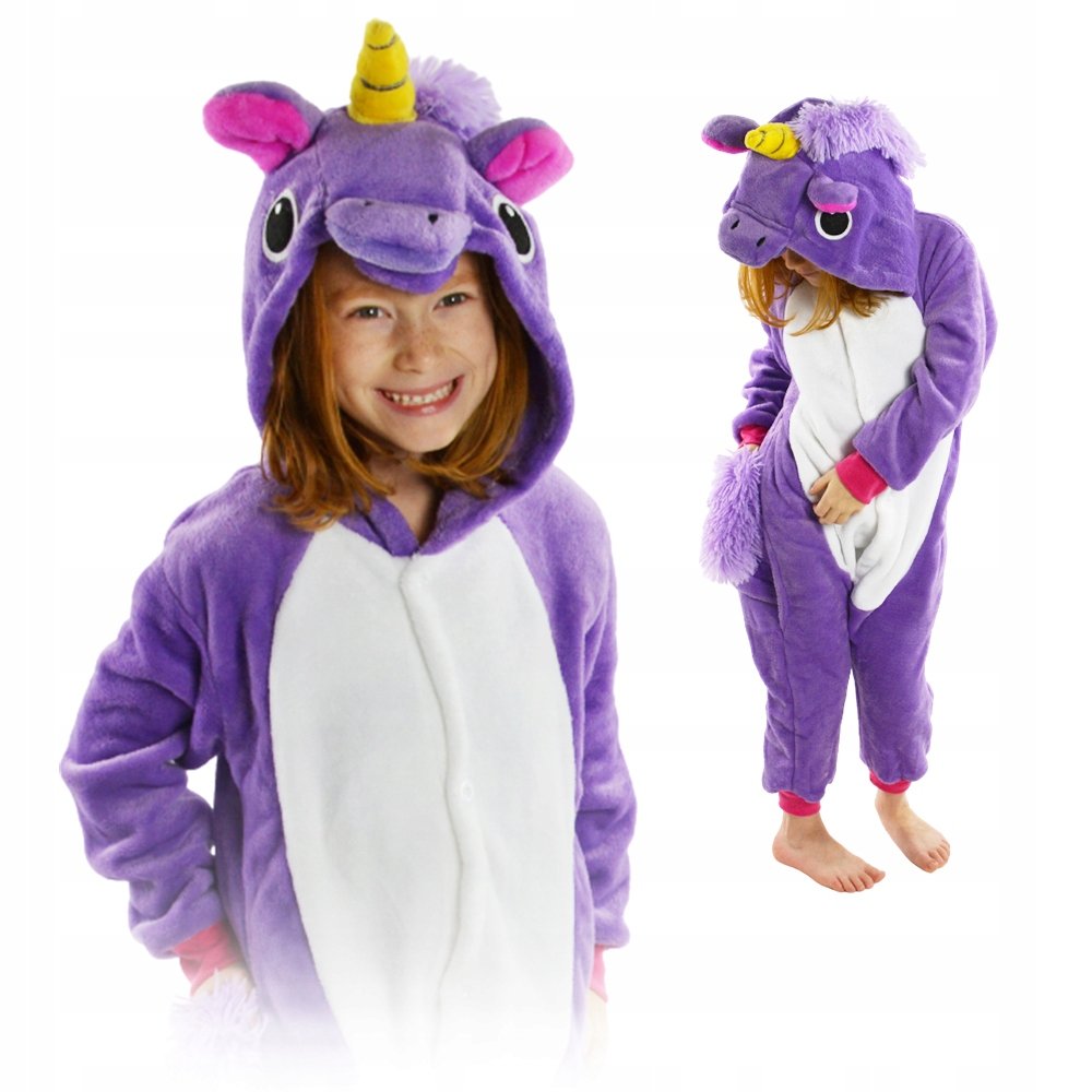 Kigu Onesie Piżama Dla Dzieci Fioletowy Pegaz S - Onesies | Przyjęcia i ...