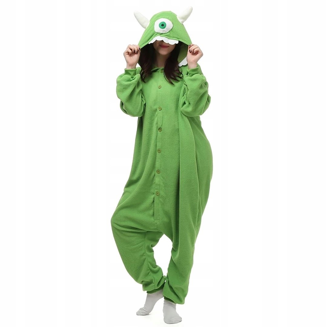 Kigurumi Onesie piżama kombinezon Mike Wazowski L - Inna marka ...