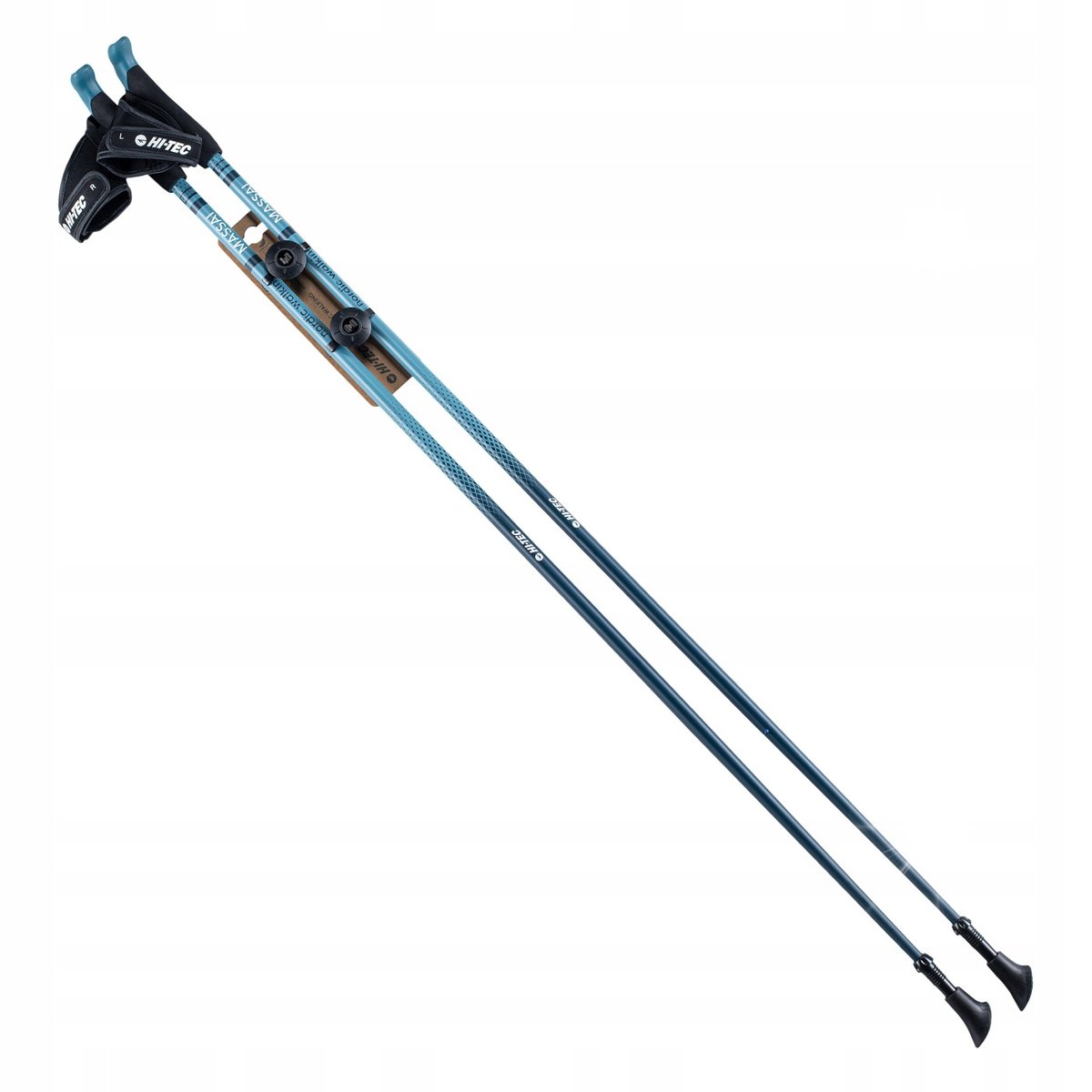 KIJE KIJKI NORDIC WALKING HI-TEC MASSAI KARBONOWE DO CHODZENIA / 120 cm ...