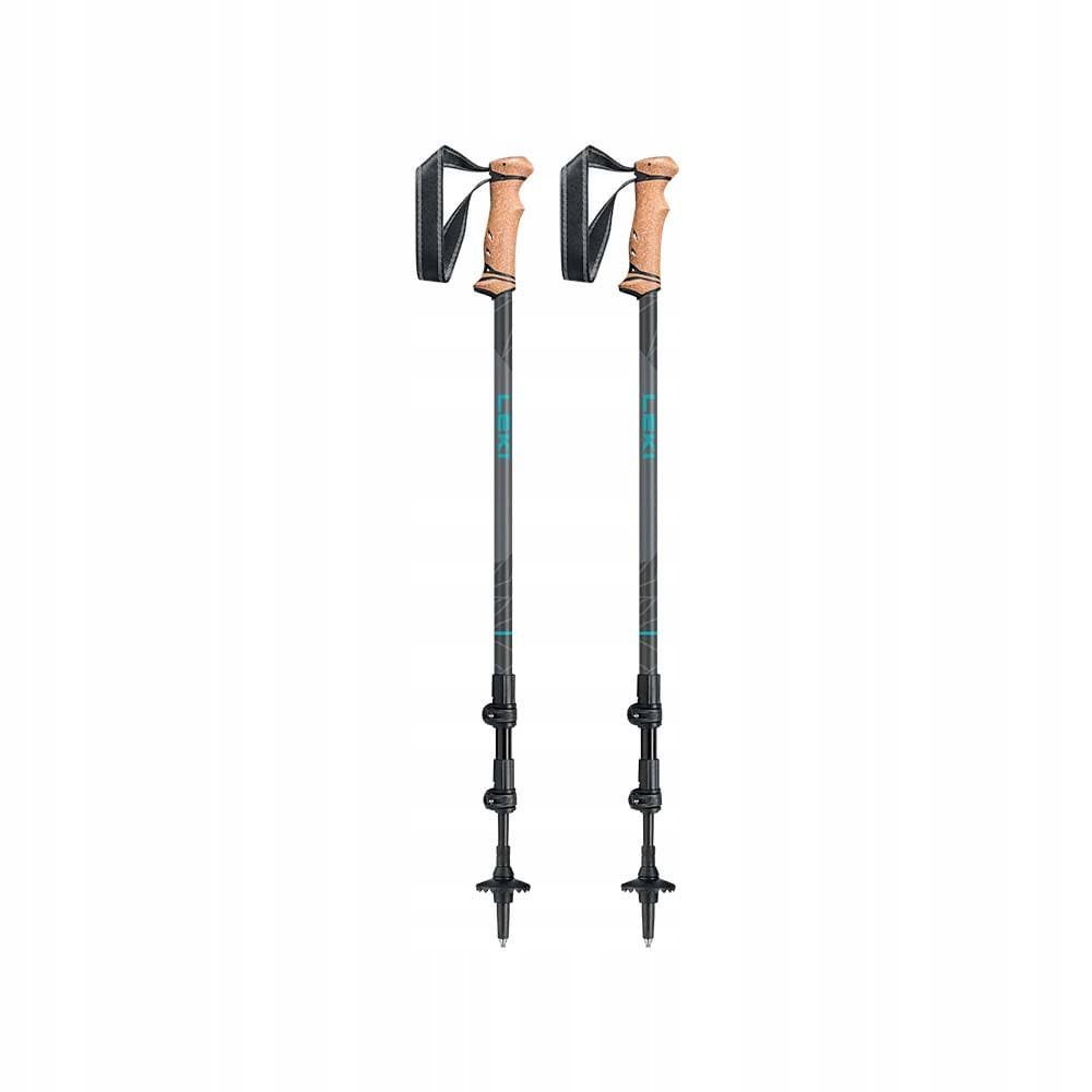 Kije kijki trekkingowe LEKI Legacy regulowane składane 110-145cm 278g ...