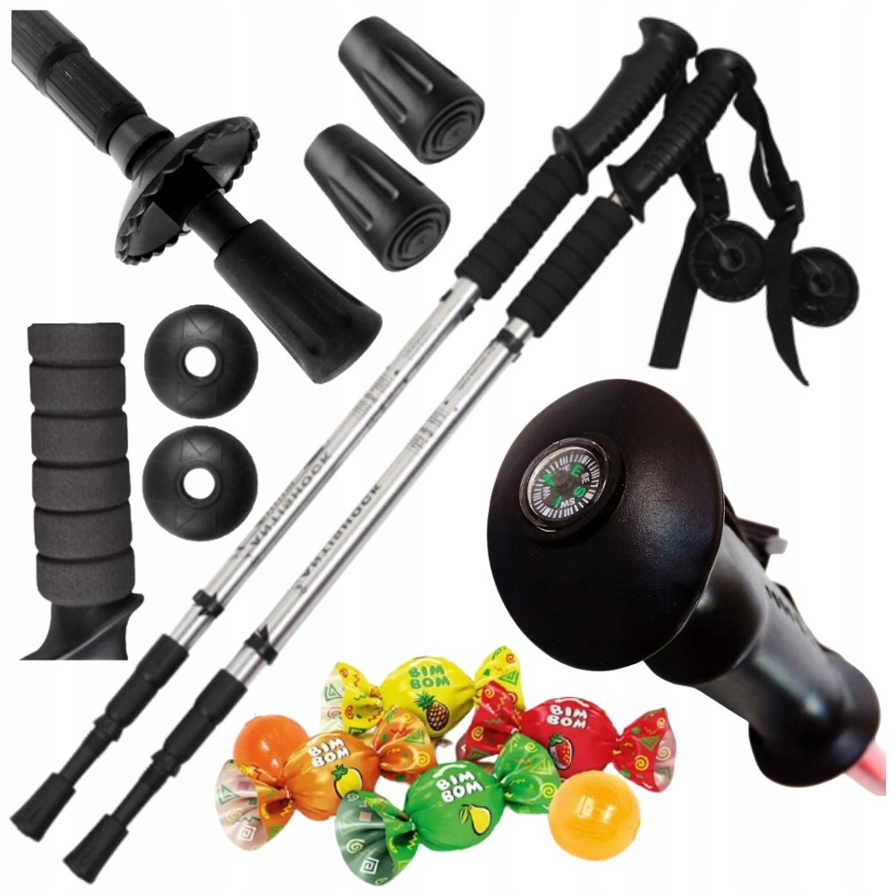 Kijki NORDIC WALKING kije 135 cm amortyzator PARA - Inna marka | Sport ...