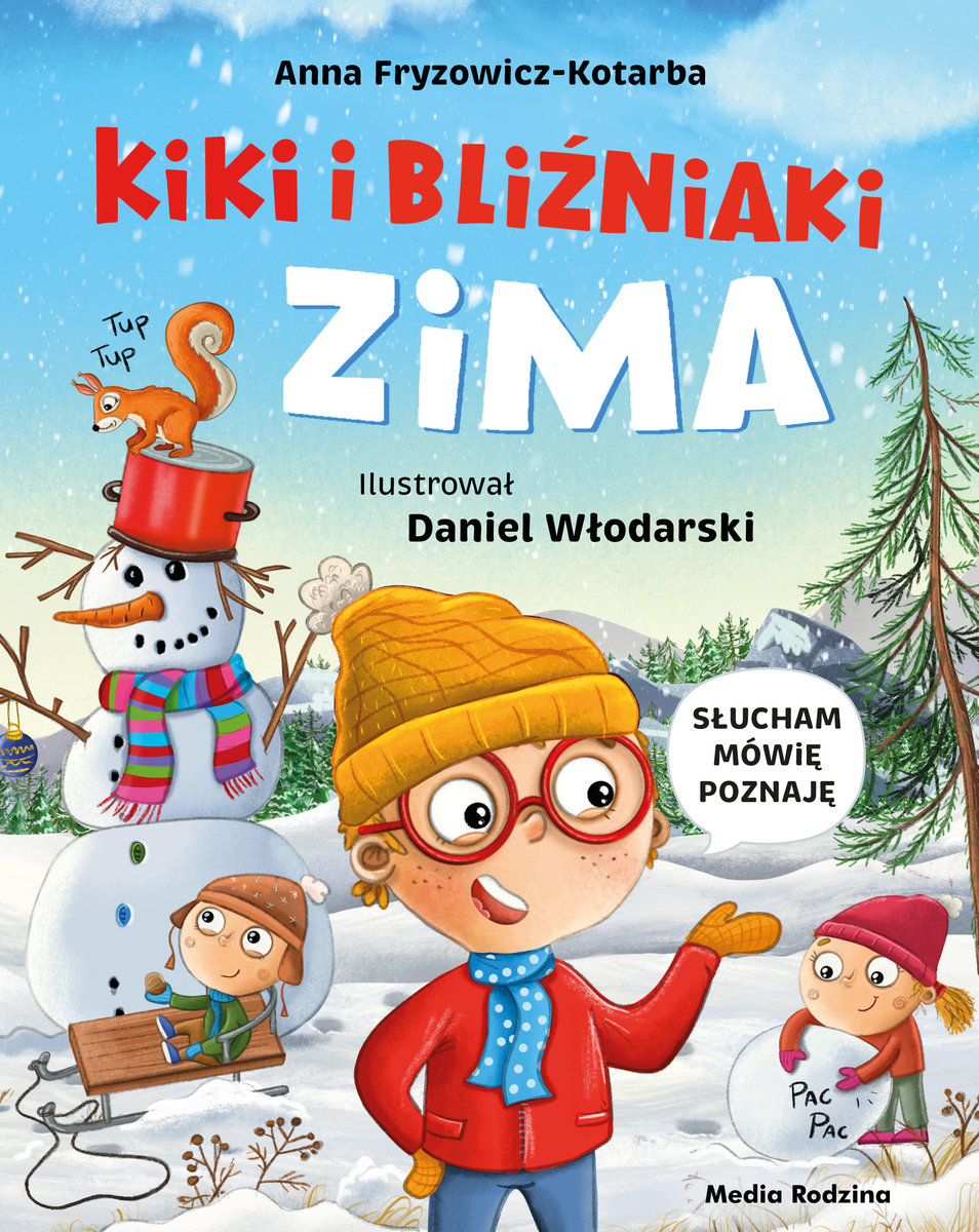 Kiki i bliźniaki. Zima - Anna Fryzowicz-Kotarba | Książka w Empik