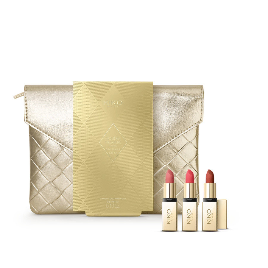 KIKO Milano, Holiday Première Lovely Mini Lipstick Gift Set, Zestaw matowych pomadek do ust ...