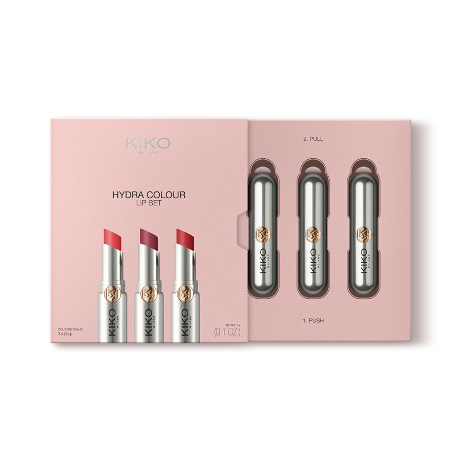 KIKO Milano, Hydra Colour Lip Set, Zestaw Kolorowych Balsamów Do Ust O ...