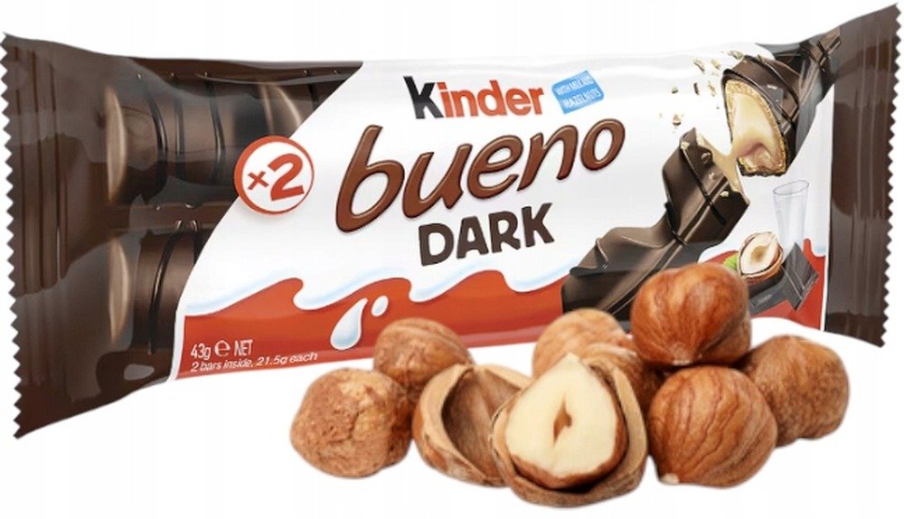Kinder Bueno Dark Czekoladowy Batonik 43 g - Inna marka | Sklep EMPIK.COM