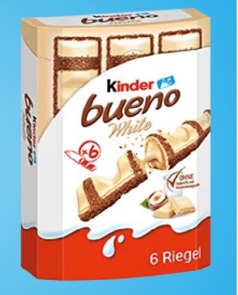 KINDER Bueno White batony 6 szt 117g - Lenor | Sklep EMPIK.COM