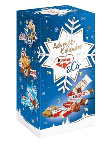 KINDER&Co Selection kalendarz adwentowy 295g - Ferrero | Sklep EMPIK.COM