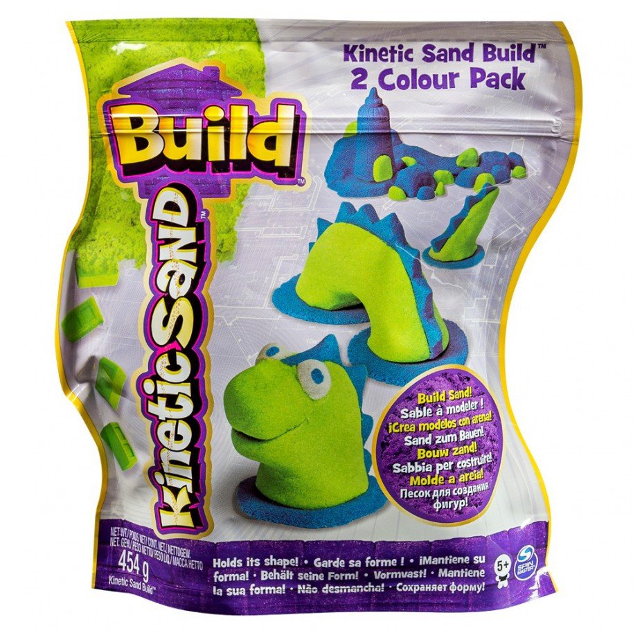 Kinetic Sand Build, piasek konstrukcyjny - Kinetic Sand | Sklep EMPIK.COM