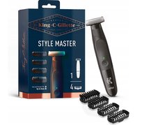King C. Gillette Style Master Bezprzewodowy trymer 4 nasadki - Gillette ...
