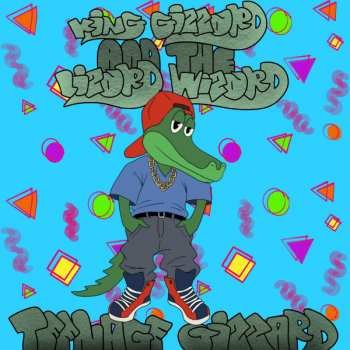 King Gizzard And The Lizard Wizard: Teenage Gizzard usa Yellow & Black ...