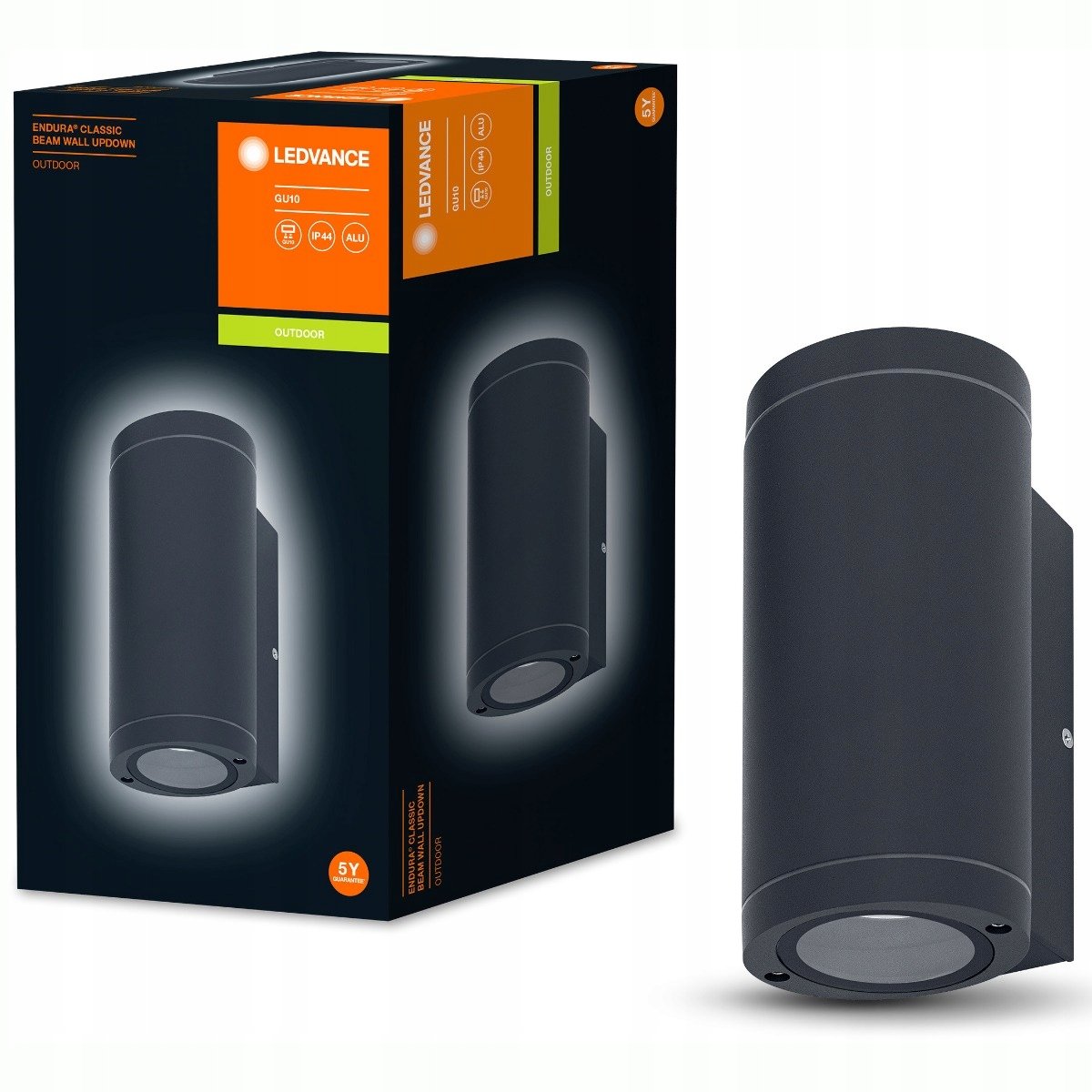 Kinkiet lampa elewacyjna ścienna góra dół 2x GU10 IP44 Endura BEAM UPDOWN LEDVANCE - Ledvance ...