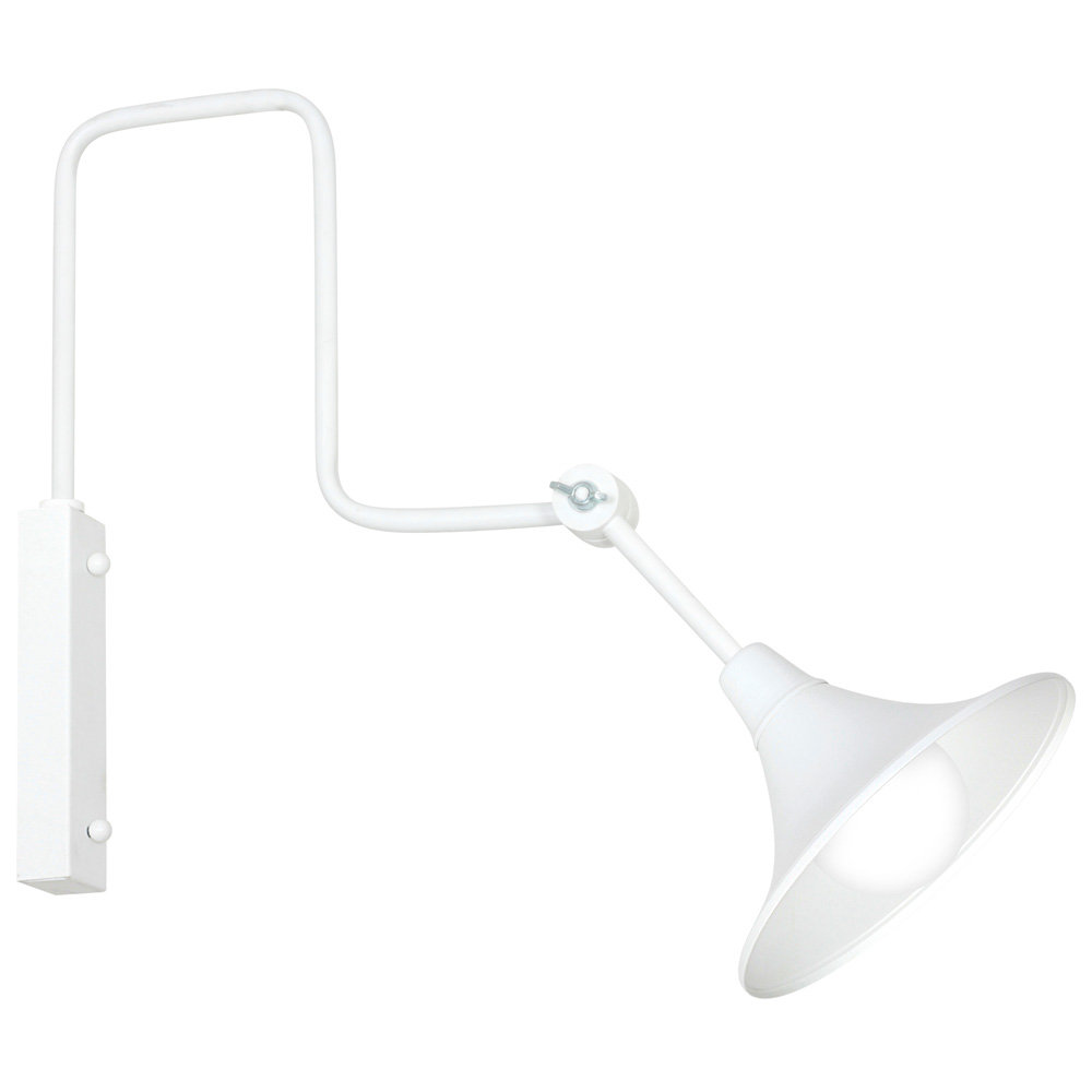 Kinkiet nowoczesny ALDEX, Antika, biały, E27, 42x25x48 cm - Aldex ...