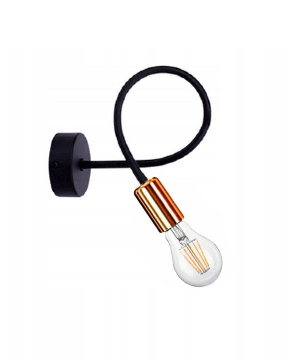 kinkiet ścienny diament czarny 203-10/bk - Komat | Sklep EMPIK.COM