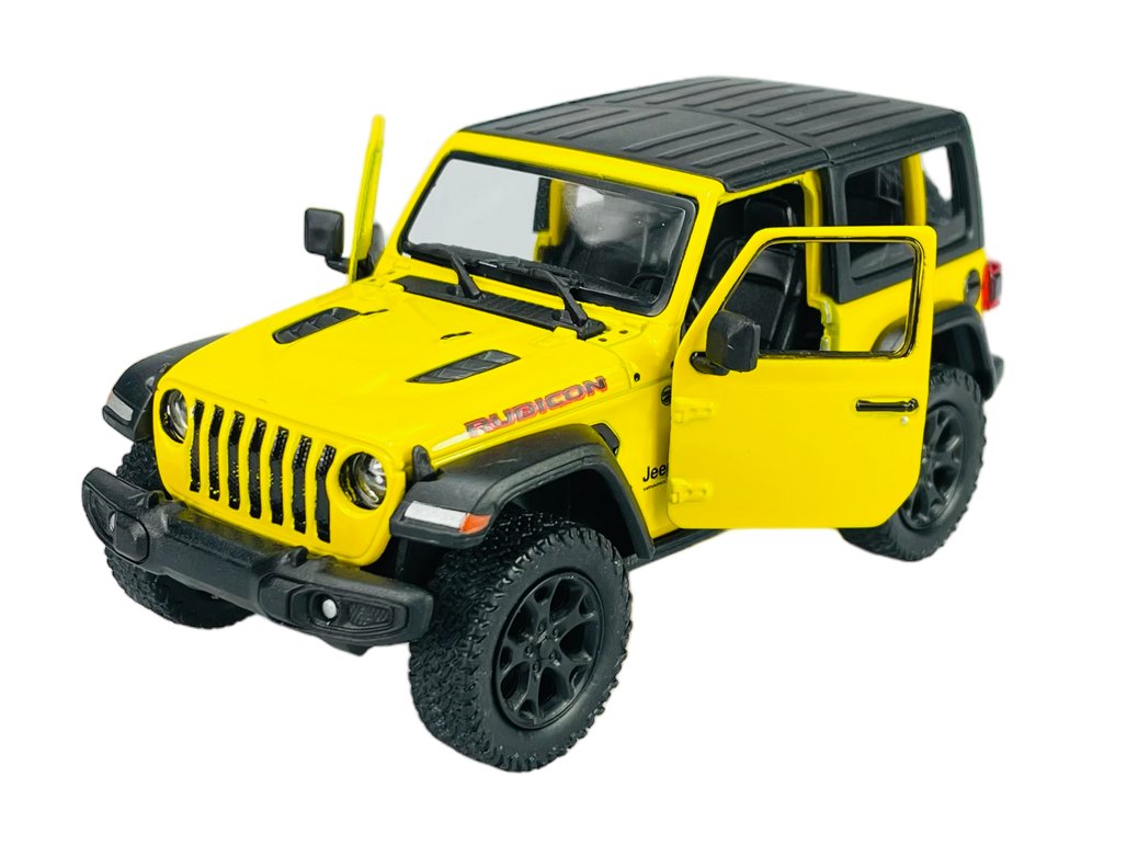 KINSMART 2018 JEEP WRANGLER Z DACHEM ŻÓŁTY 1:34 - KINSMART | Sklep ...