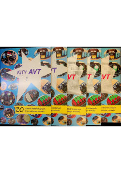 Kity AVT 30 układów elektronicznych Tom 1 do 5 - Opracowanie zbiorowe ...