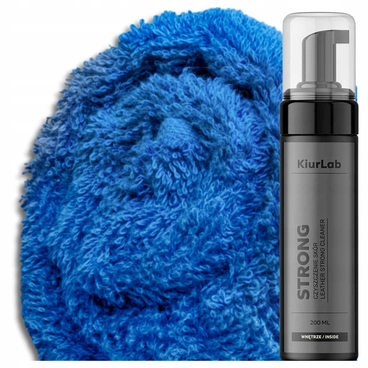 KIURLAB STRONG CLEANER 200ml Mocny Środek do Skóry Skuteczne ...