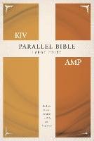 KJV, Amplified, Parallel Bible, Large Print, Hardcover, Red Letter ...
