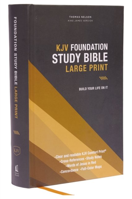 KJV Foundation Study Bible - Thomas Nelson | Książka w Empik